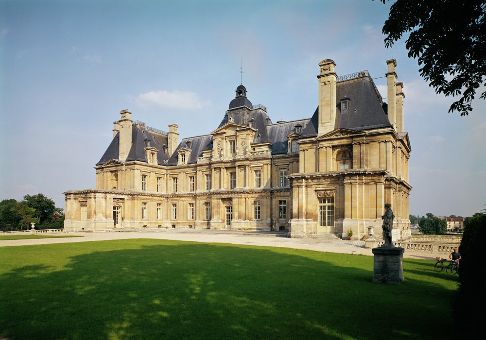 View of the West Facade of Chateau de Maisons-Laffitte, built 1642-51